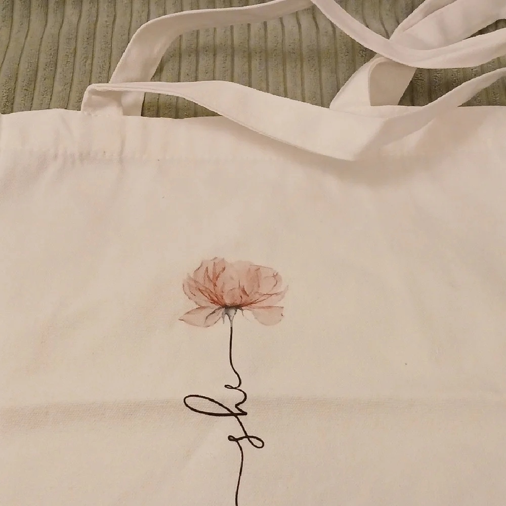 Accessories | Canvas Tote With Flower And Scripture For Women Proverbs ...